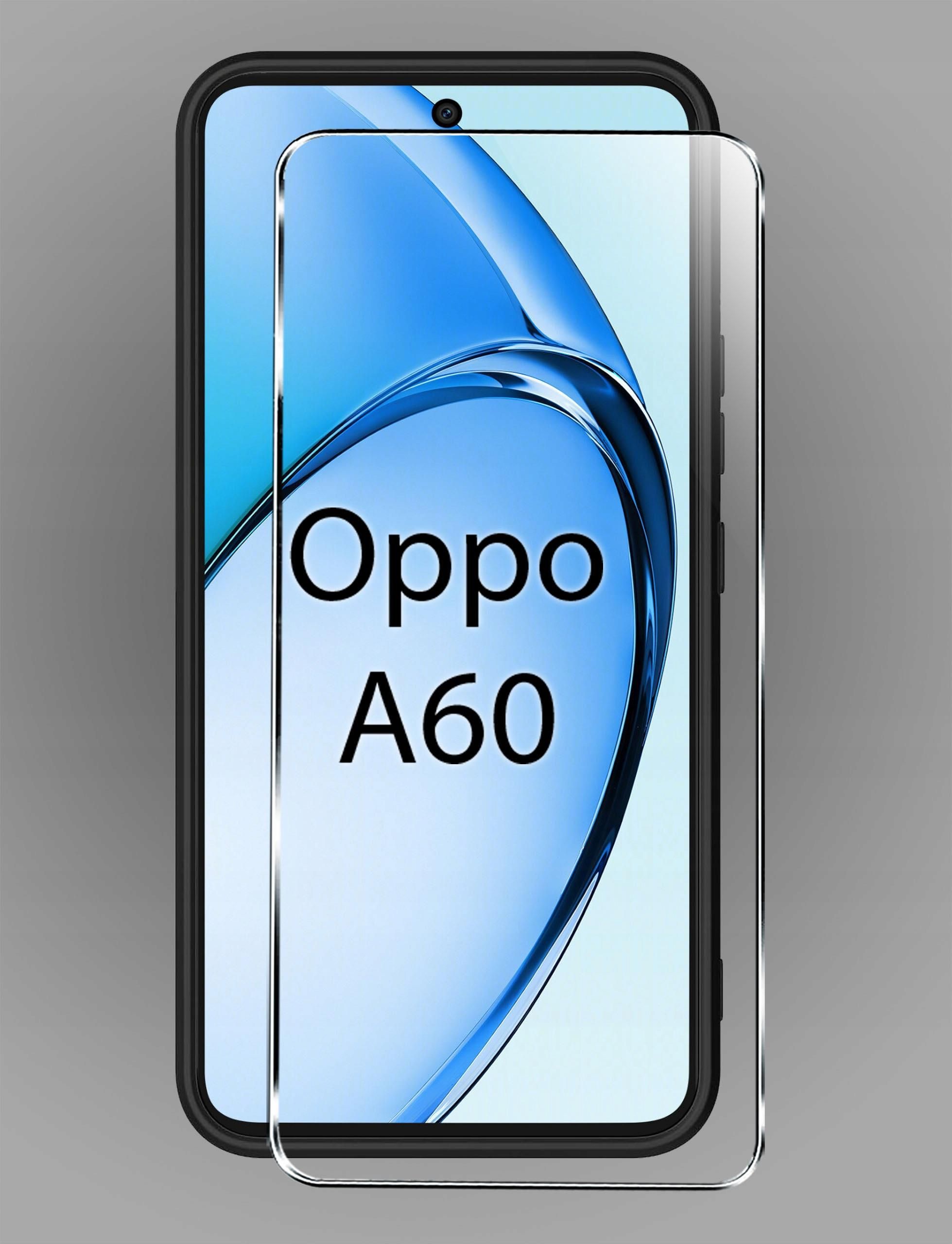 Krainagsm Etui Do Oppo A60 4G Silikonowe Matt Case Szkło 9H - Etui na ...