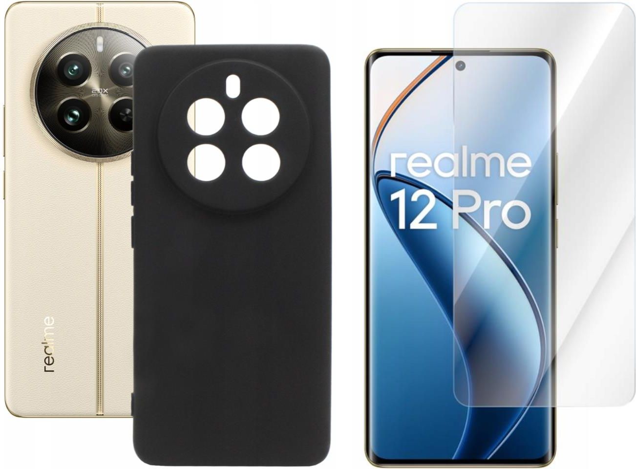 Gsm Hurt Etui Tint Case Do Realme 12 Pro 5G Rmx3842 Pro Plus 5G Rmx3840 ...