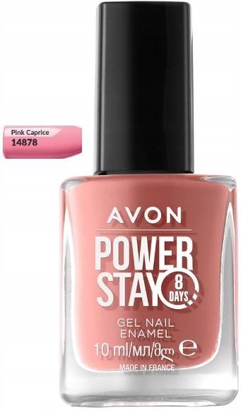 AVON Żelowy lakier Powerstay Pink Caprice - Opinie i ceny na Ceneo.pl