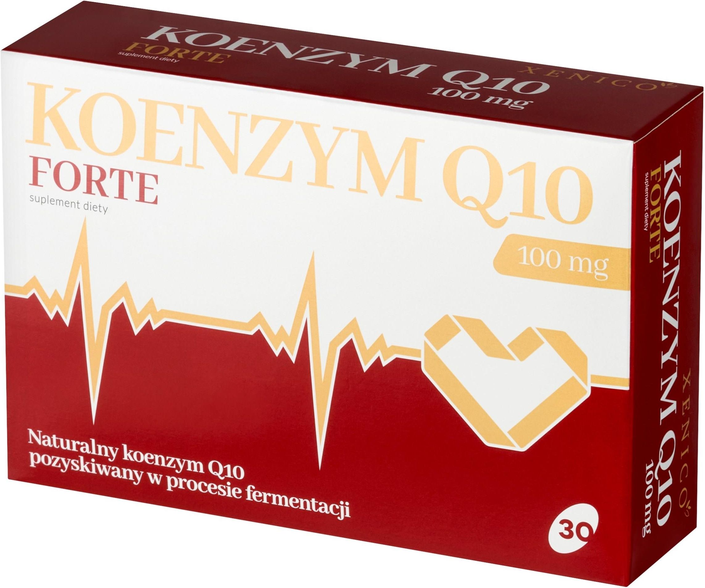 Koenzym Q10 100 mg Forte, 30 kaps. - Opinie i ceny na Ceneo.pl
