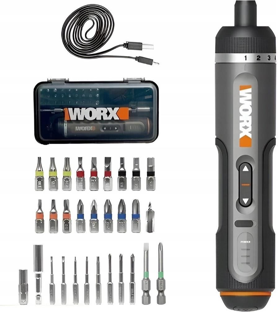 Śrubokręt Worx Wielofunkcyjny Zestaw Śrubokrętów Wkrętaków 4V Magnetyczne Wx242 - Opinie i ceny ...