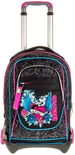 Seven Rolling backpack New Jacj Lefleur Wheeled Book Bag 3 in 1 ...