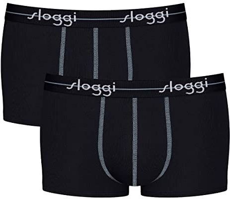 Sloggi Męskie szorty retro (2 sztuki), czarny, XL - Ceny i opinie ...