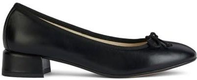 Geox Damski D FLORETIA A Ballet Flat, czarny, 39 EU, czarny, 39 eu ...