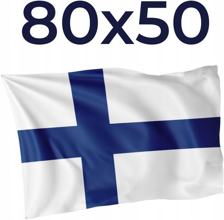 Flaga Finlandii 80X50Cm Finlandia - Ceny i opinie - Ceneo.pl
