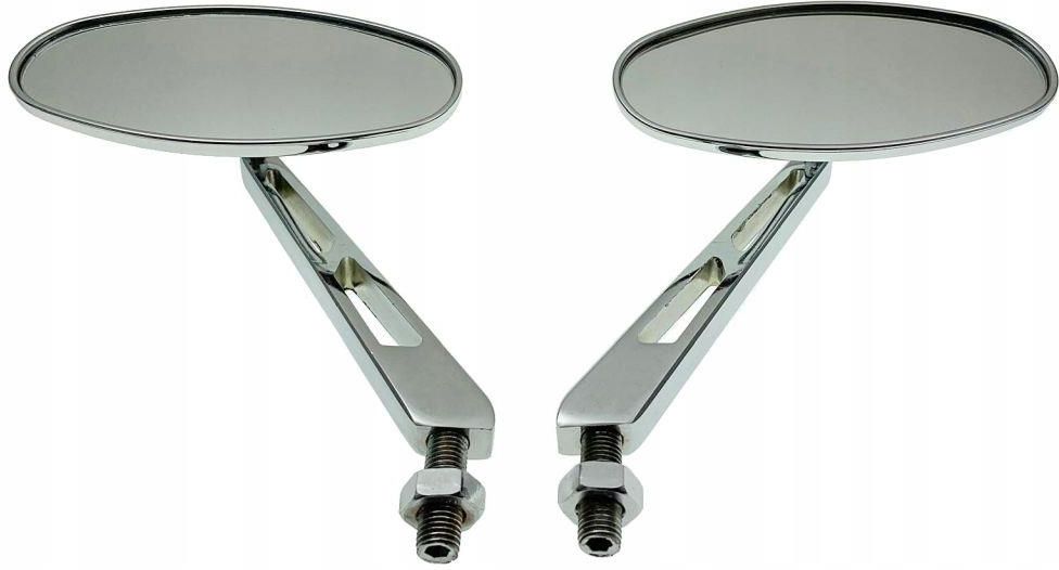 Motrix Lusterka Chrom Honda Magna Vf500 700 750 1100 Rebel 125 250 M10 ...