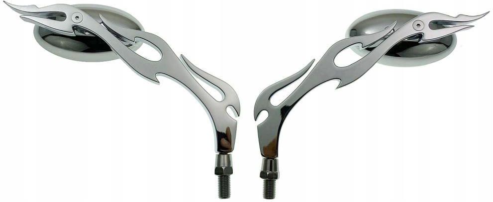 Motrix Lusterka Chrom Kawasaki En500 Vn500 800 900 1500 1600 2000 M10 ...