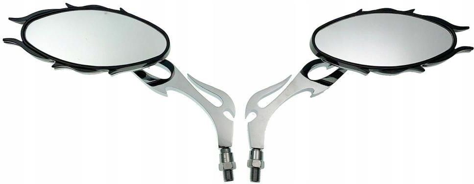 Motrix Lusterka Chrom Kawasaki En500 Vn500 800 900 1500 1600 2000 M10 ...