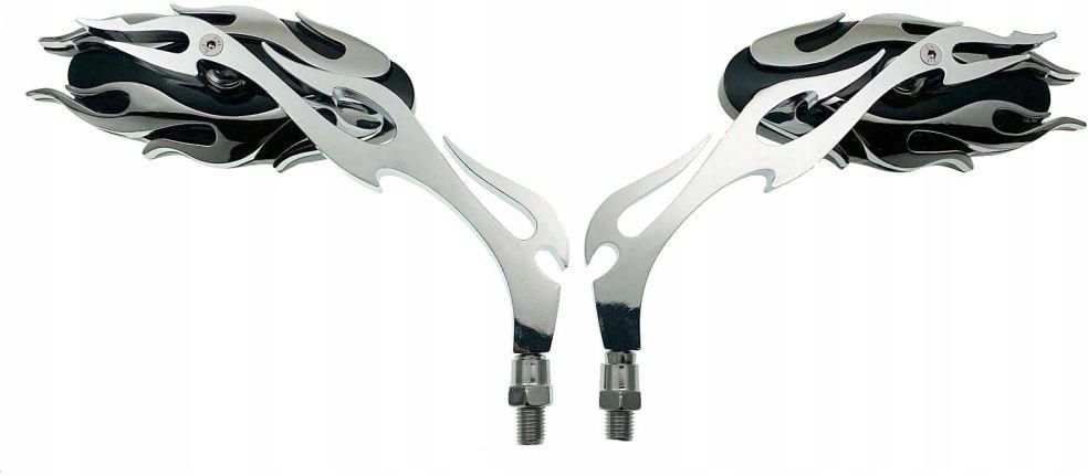 Motrix Lusterka Chrom Kawasaki En500 Vn500 800 900 1500 1600 2000 M10 ...