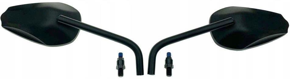 Motrix Lusterka Czarne Kawasaki En500 Vn500 800 900 1500 1600 2000 M10 ...