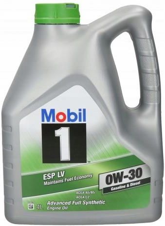 Mobil 1 Esp 0W30 Lv 4L - opinie i ceny na Ceneo.pl