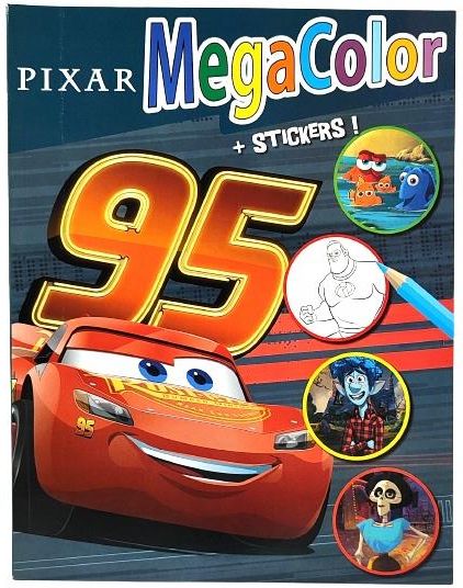 Boek Specials Kolorowanka Pixar Color Z Naklejkami Gdzie Jest Nemo Auta ...