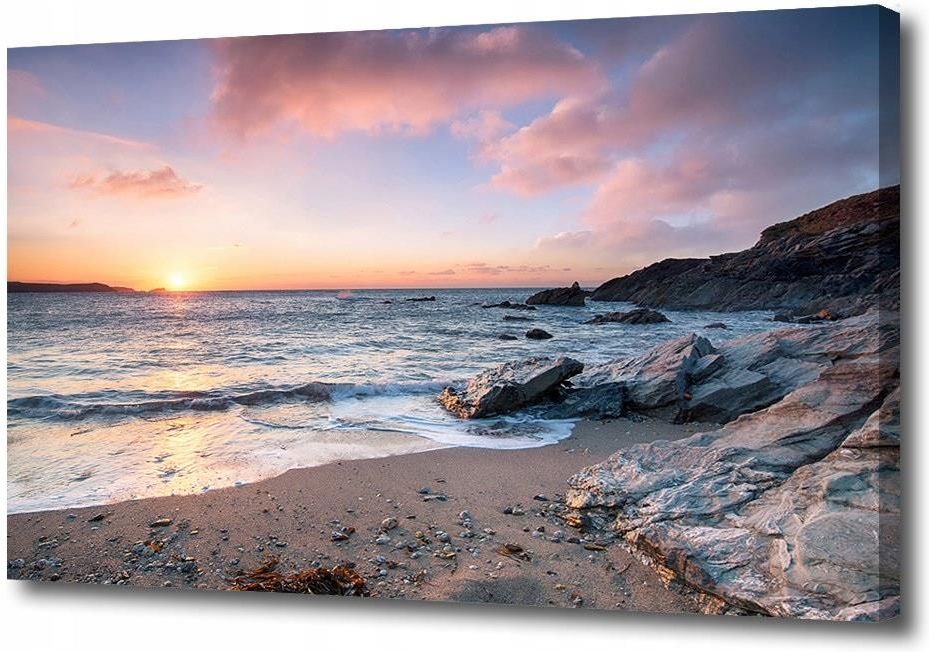 Bluedecor Foto obraz canvas na płótnie Morze Plaża 120x80 - Opinie i atrakcyjne ceny na Ceneo.pl