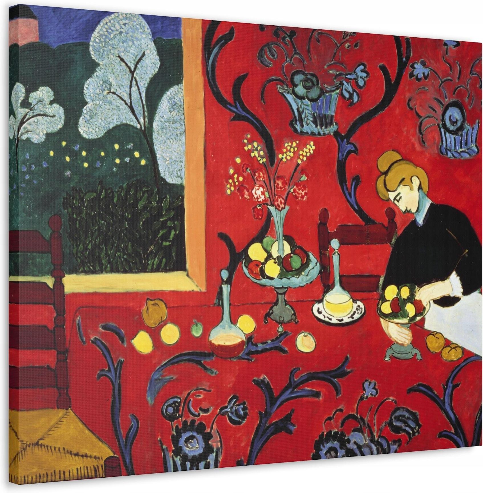 Obraz na płótnie Henri Matisse Czerwony Pokój reprodukcja 120x80 ...