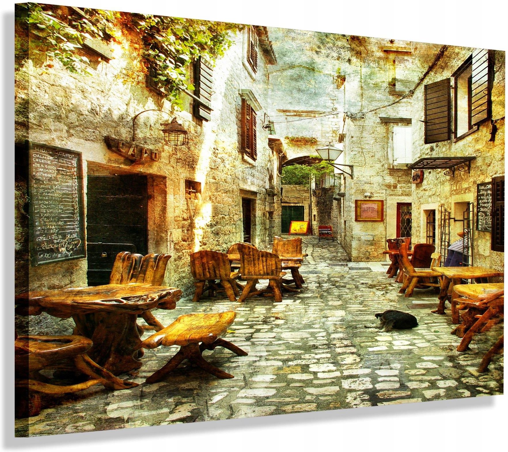 Decorator Obraz Uliczka Chorwacja Obrazy Canvas 70x50 - Opinie i ...