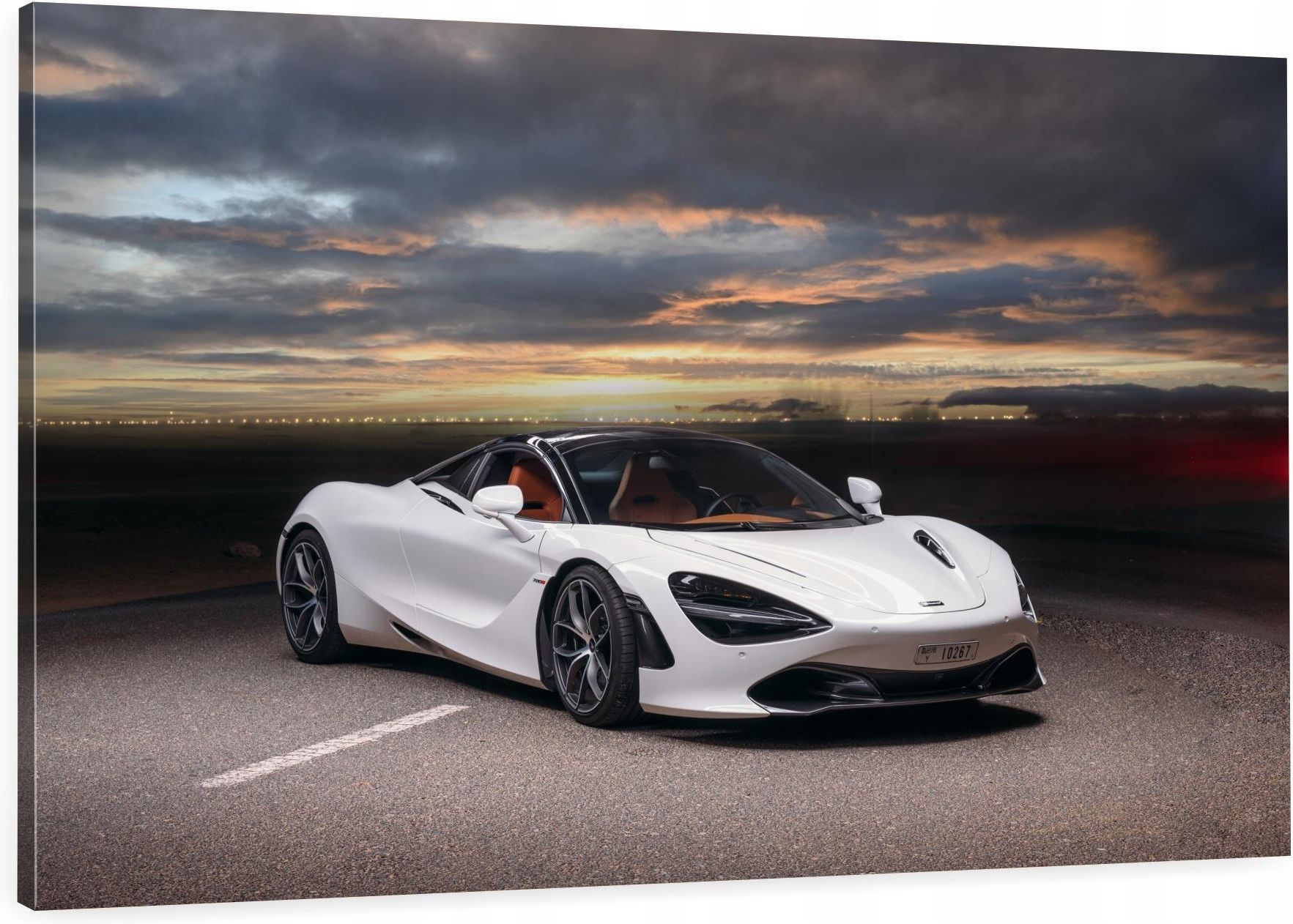 Decors24 Obraz Na Płótnie McLaren 720S car samochód sportowy 90x60 cm ...