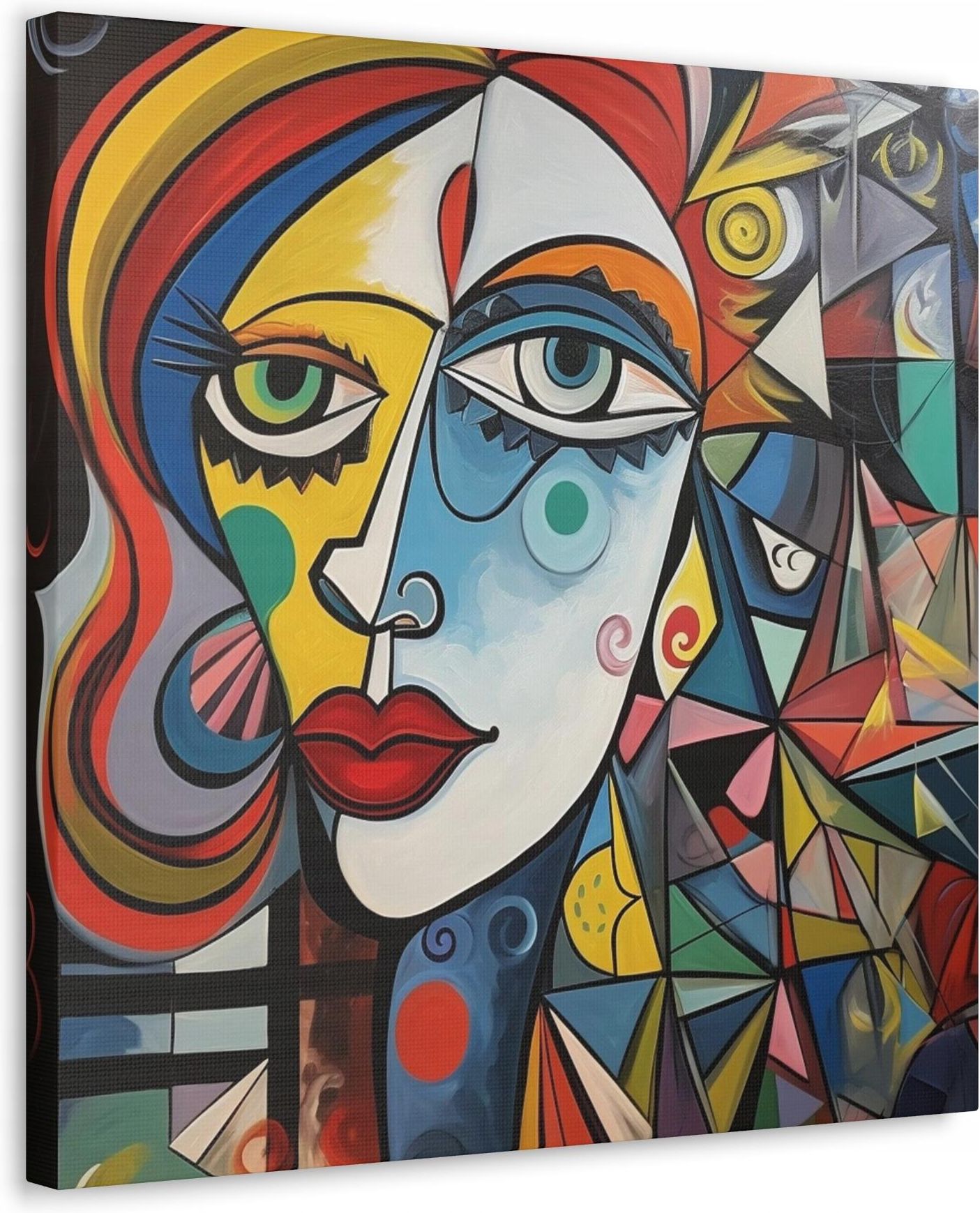 Obraz na płótnie 70x70 Pablo Picasso Styl 1 jak olejny druk cyfrowy ...
