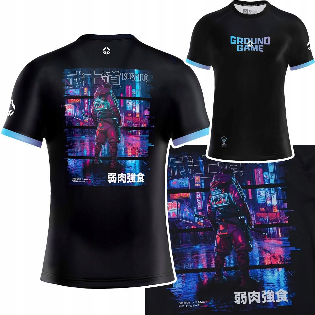 Rashguard Cyber Samurai Ground Game Vale Tudo Mma Bjj M - Ceny i opinie ...