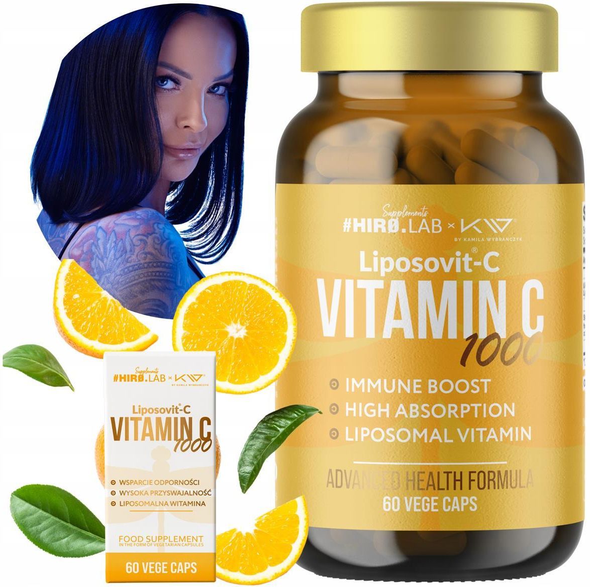 Hiro.Lab Liposovit C 1000 60kaps. - Opinie i ceny na Ceneo.pl