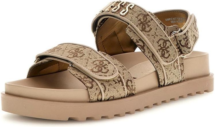 Damskie Sandały Guess Fadison Fljfdslel03-Gold – Złoty - Ceny i opinie ...