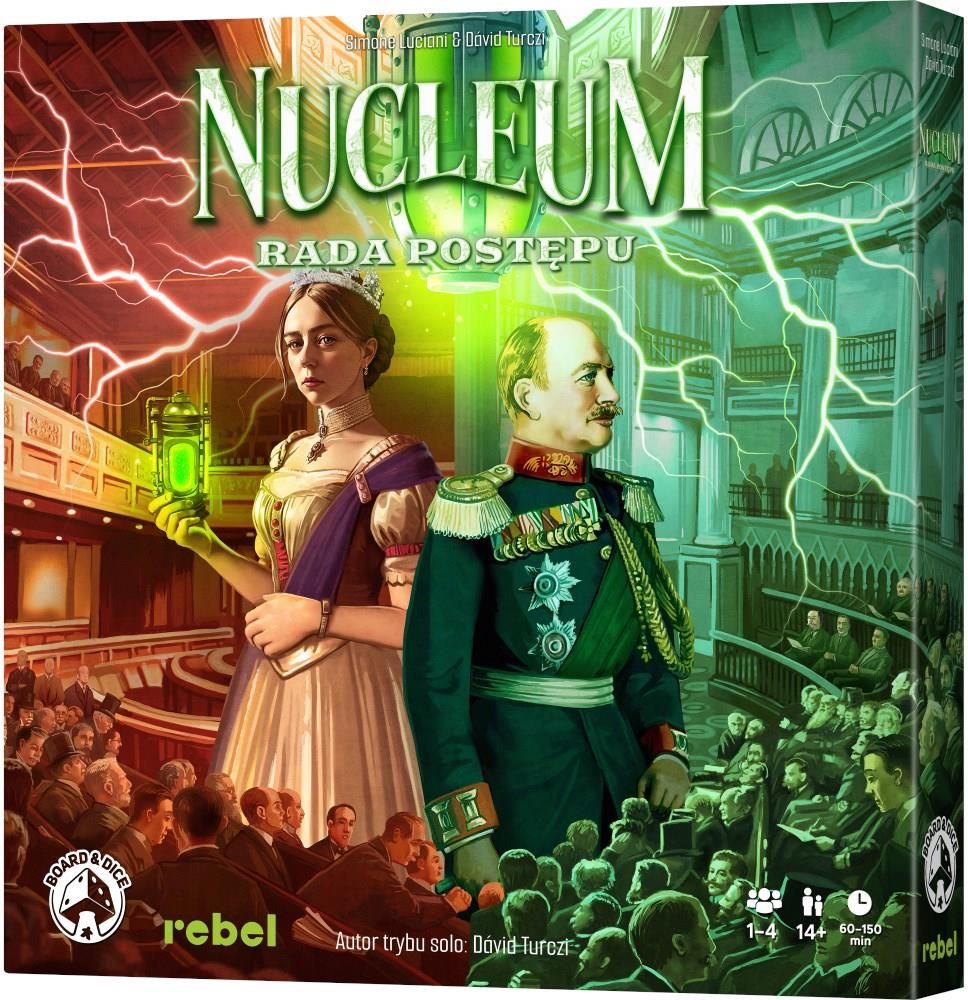 Nucleum: Rada postępu - Gra planszowa. Ceny i opinie - Ceneo.pl