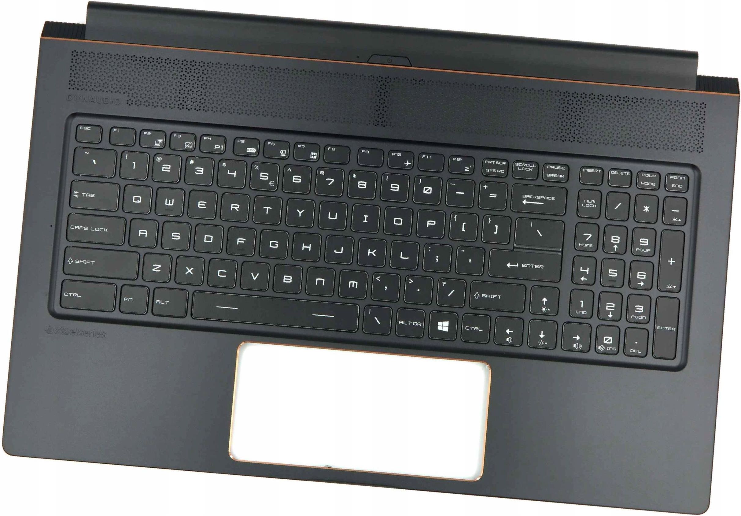 Podzespoły do laptopa Msi Klawiatura do Stealth GS75 9SF 9SG Palmrest ...