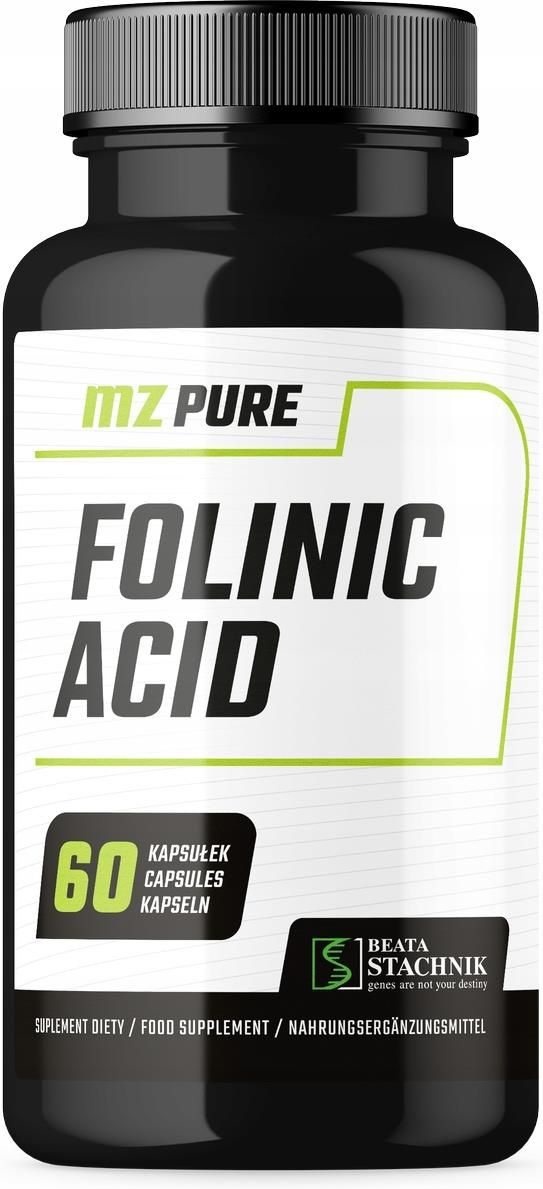 Mz-Store Mz Pure Folinic Acid 60kaps. - Opinie i ceny na Ceneo.pl