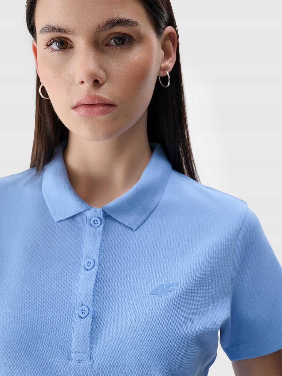 4F Koszulka Polo Damska T-shirt Sportowy Basic Xs TPTSF365 SS25 - Ceny ...