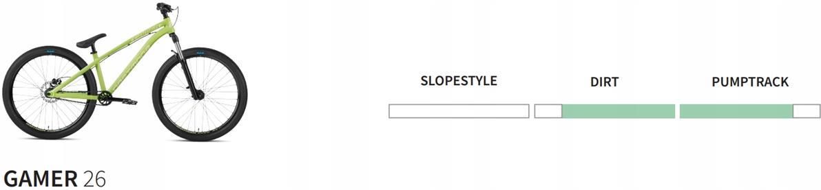 Dirt Dartmoor Gamer Czarny Mat 26 2025 - Rowery Dirt Męskie - Ceny i ...