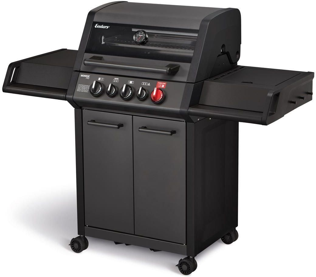 Grill Gazowy Enders Monroe Pro 3 + 1 Palnik Na Podczerwień Turbo Shadow ...