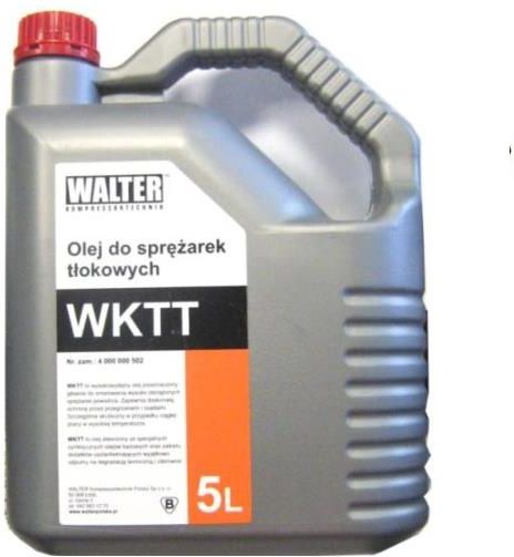 Walter Olej Sprężarkowy Wktt 5L - opinie i ceny na Ceneo.pl