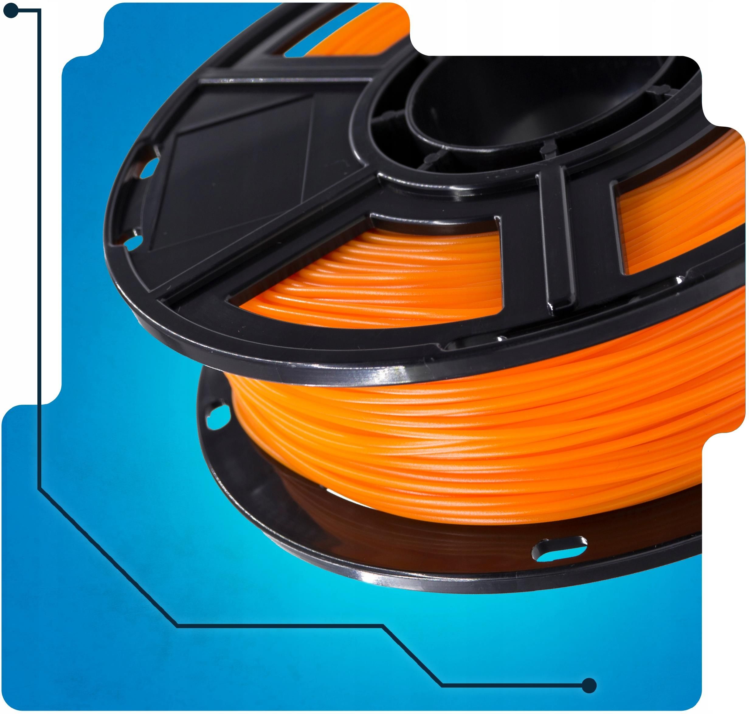 Filament Flashforge Filament Pla 0,5Kg Pomarańczowy Orange 1,75Mm Fdm ...