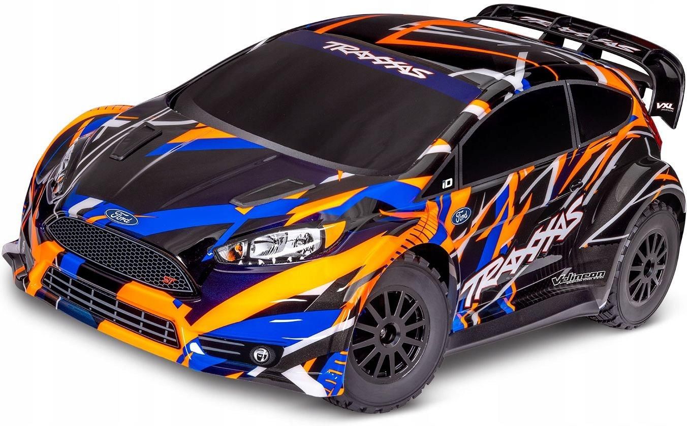 Traxxas Szybki Model Rc Ford Fiesta St Rally Vxl 4X4 Silnik ...