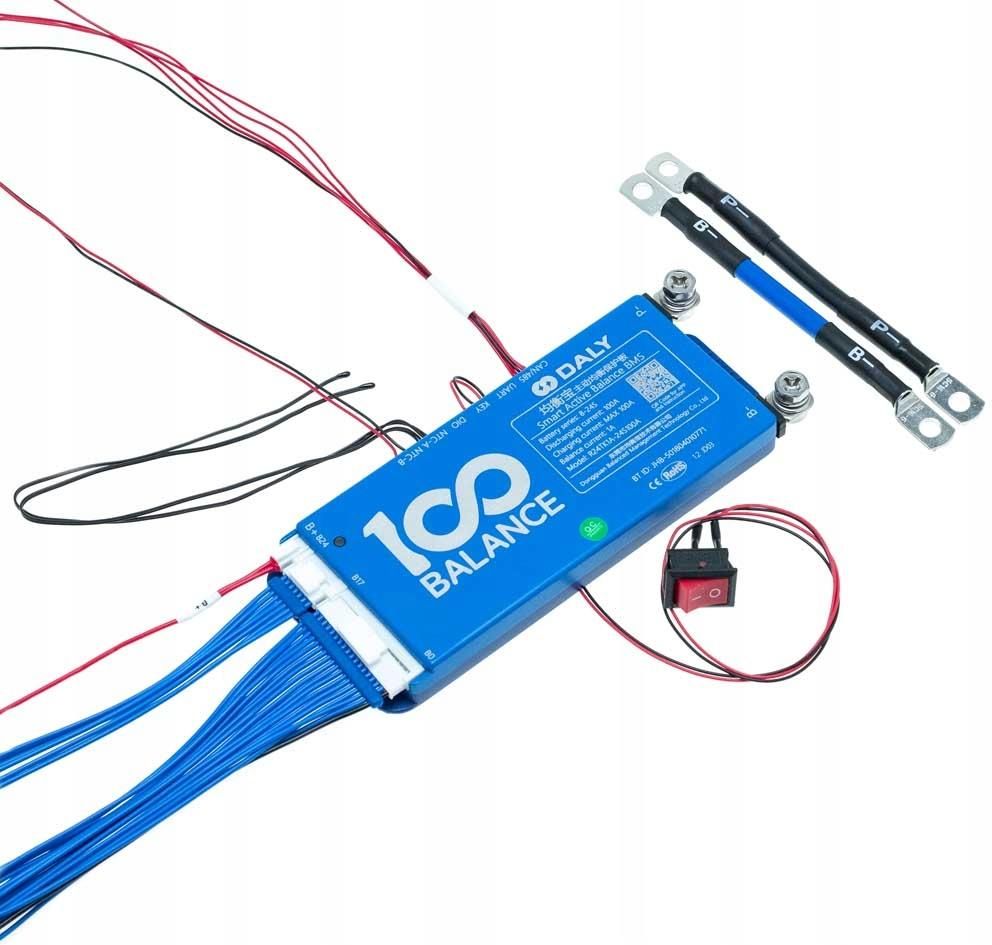 Daly Bms 100Balance 8S 10S 12S 14S 16S 20S 24S 100A Li-Ion-Life 1A Bal,Wifi - Opinie i ceny na ...