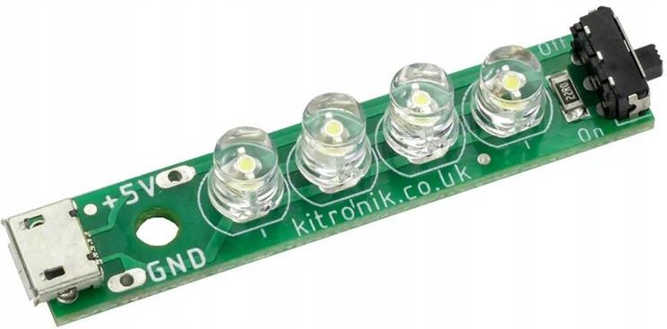 Kitronik Usb Led Strip Kit Listwa Led Ze Złączem Usb Do Montażu ...