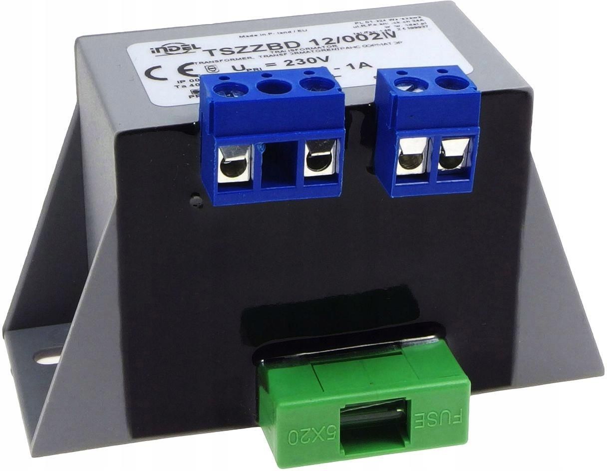 Indel Transformator Sieciowy Tszzbd 12/002M Na Zaciski Do Domofonów 230V/12V-1A - Opinie i ceny ...