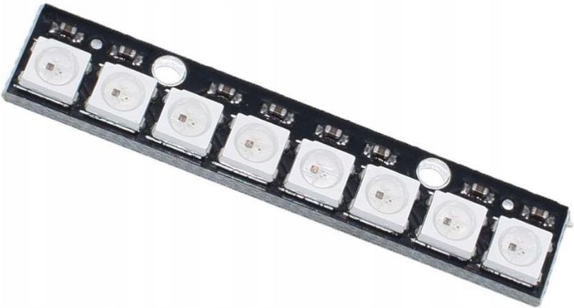 Eleking 284 Neopixel Listwa 8X Ws2812B Rgb Ws2812 Arduino - Opinie i ...