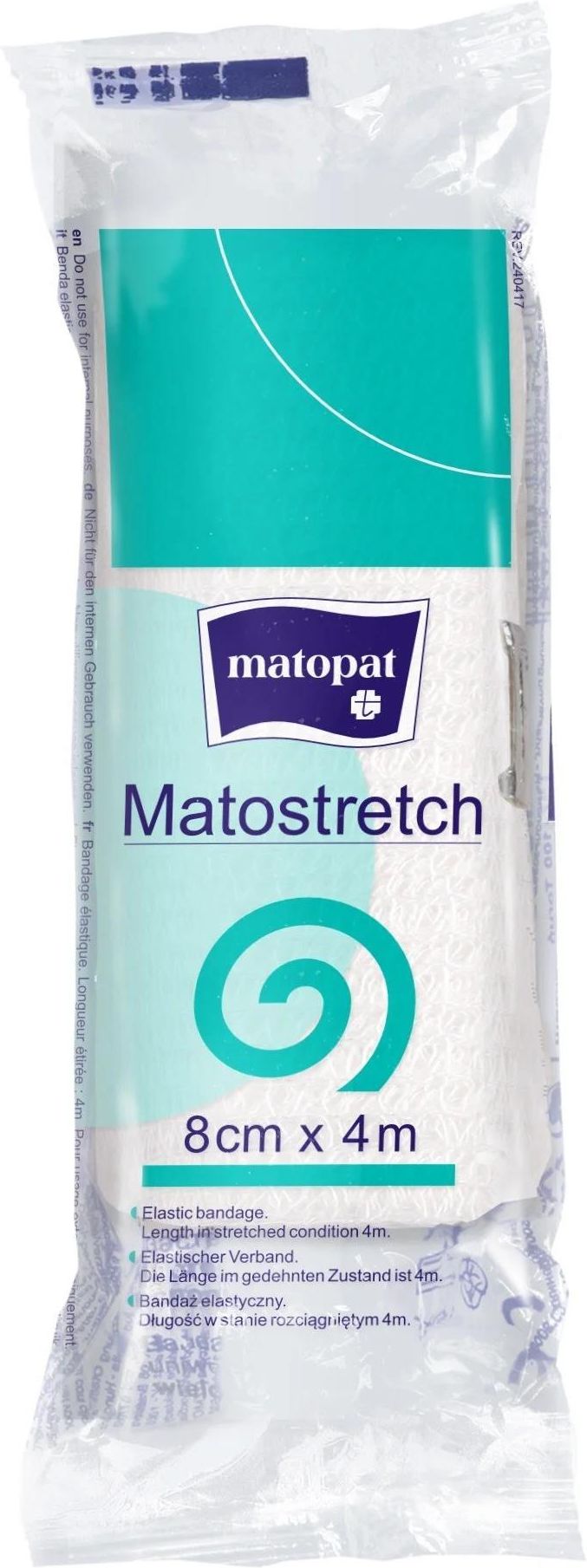 Matopat Bandaż Elastyczny Matostrech 8cm x 4m - Opinie i ceny na Ceneo.pl