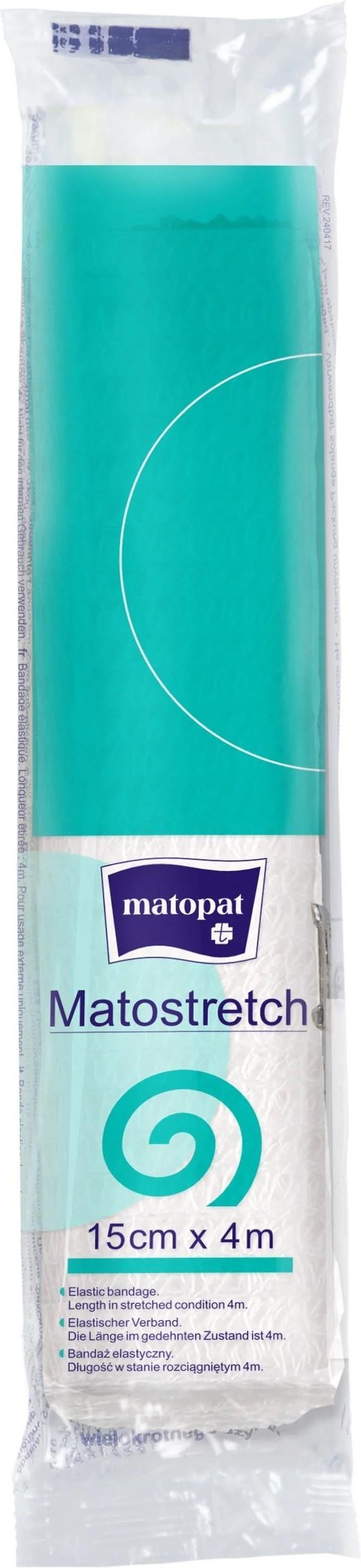 Matopat Matostrech Bandaż Elastyczny 15cm x 4m - Opinie i ceny na Ceneo.pl