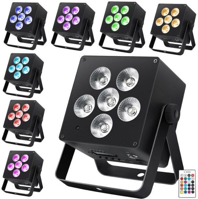 LIGHT4ME ACCU PAR RGBWA-UV reflektor bateryjny 440 - Sprzęt ...