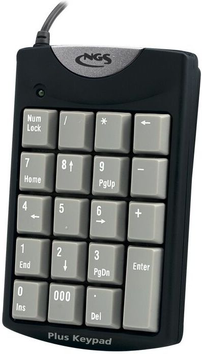 Klawiatura NGS PLUS KEYPAD - Opinie i ceny na Ceneo.pl