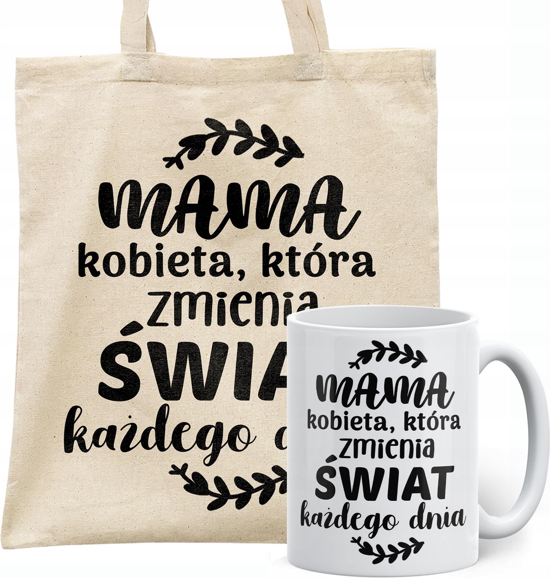 Zestaw Kubek + Torba Dzień Matki Dla Mamy Prezent Upominek - Opinie i ...