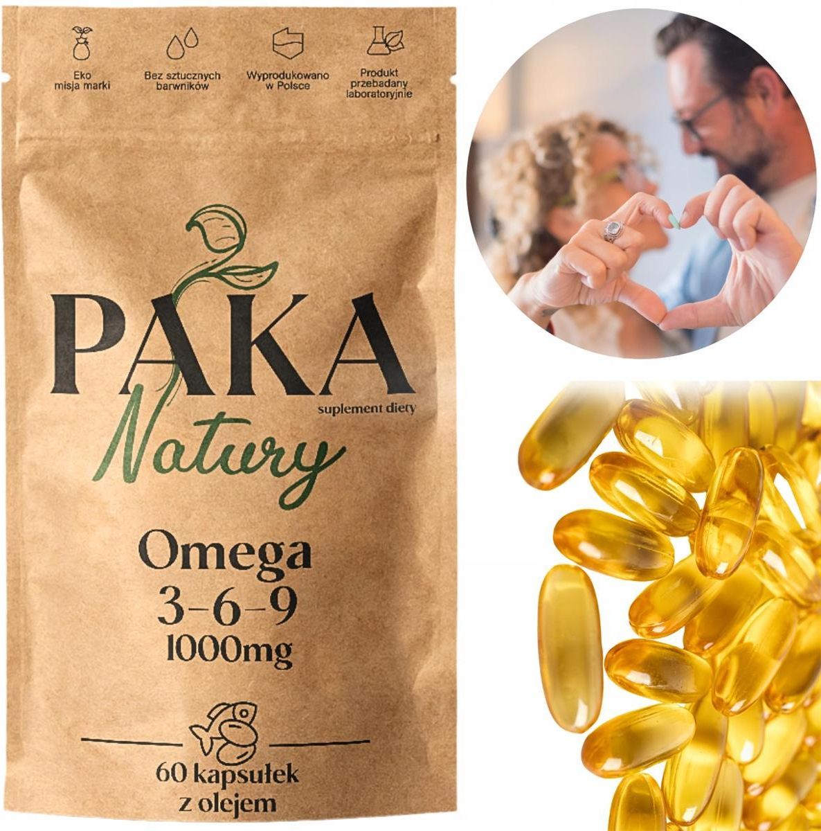 Paka Natury Omega 3-6-9 1000mg Ala, Epa, Dha - Opinie i ceny na Ceneo.pl