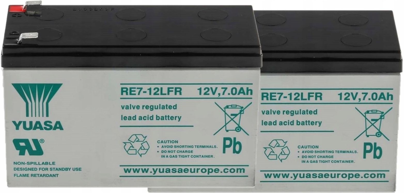 Bateria do zasilacza Yuasa APCRBC23 Rbc 23 #23 Zestaw Akumulatorów Ups ...