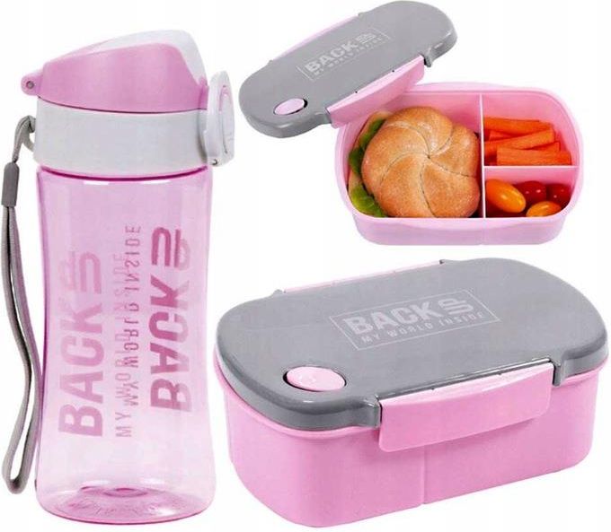 Backup Zestaw Śniadaniowy Dla Dzieci Do Szkoły Bidon I Śniadaniówka ...