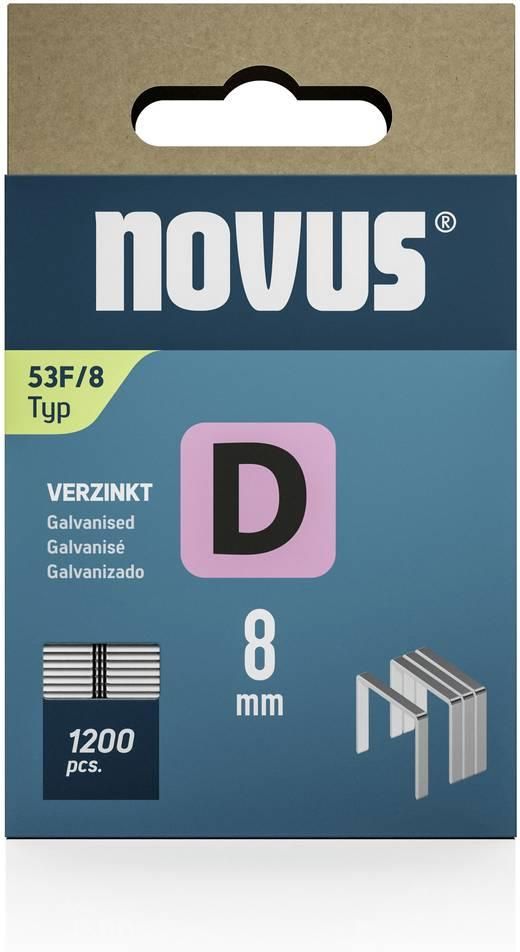 Novus Tools Zszywki Z Drutu Płaskiego 8mm x11.3mm 1200 Szt. D53F8 ...