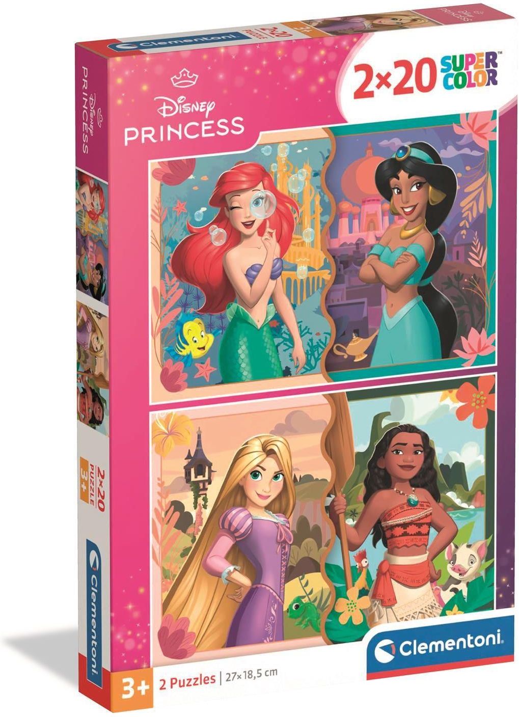 Puzzle 2x20 Super Kolor Princess 24092 - Ceny i opinie - Ceneo.pl
