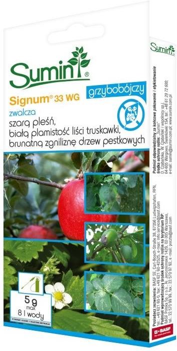Sumin Signum 33 Wg Środek Grzybobójczy Szara Pleśń Zgnilizna 5G - Ceny ...