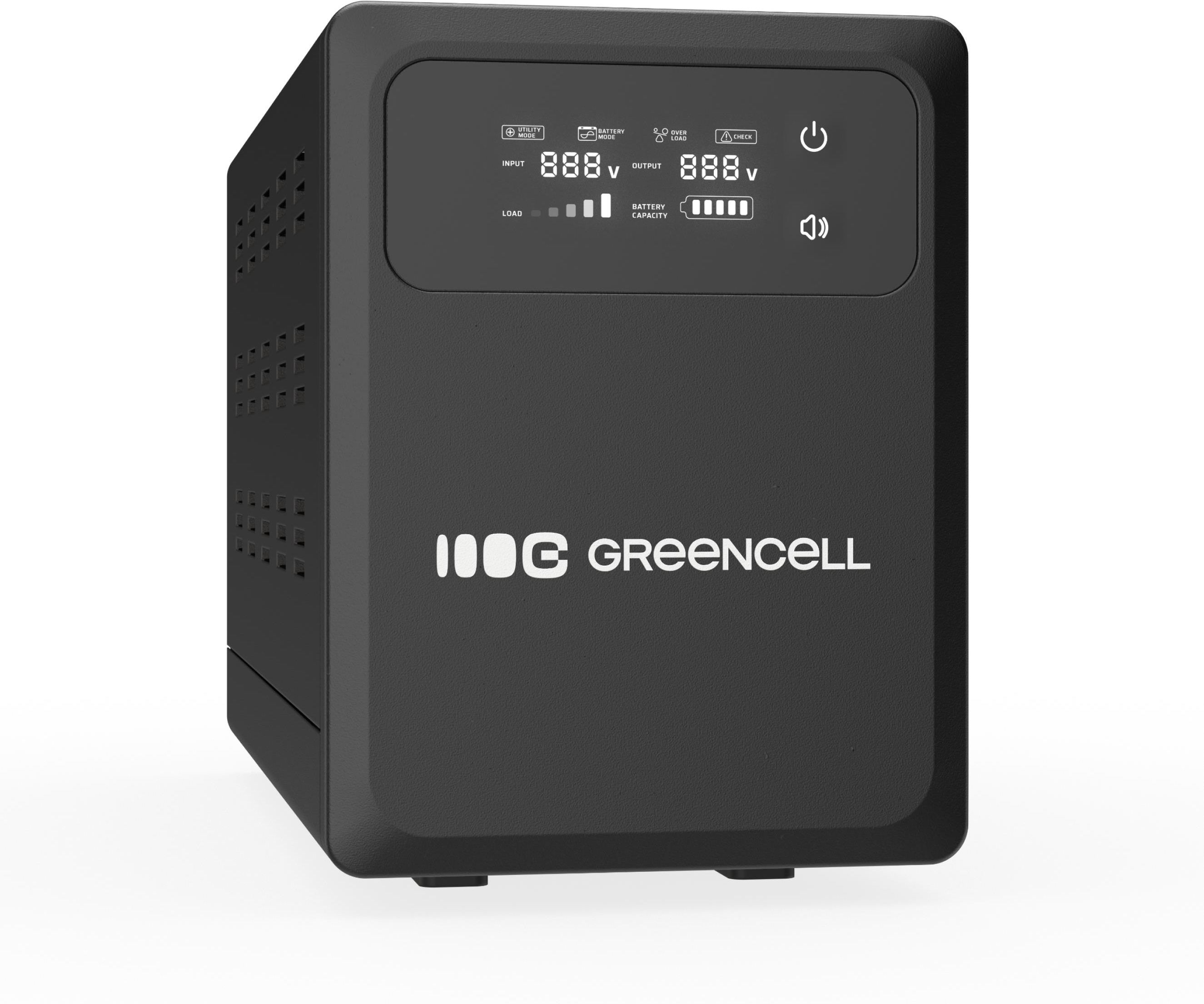 Zasilacz UPS Green Cell Greencell Zasilacz Awaryjny AVR UPS 800VA 500W ...
