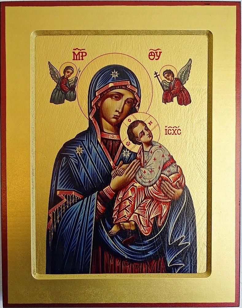 Ikona Obraz Matka Boska Nieustającej Pomocy 13x17 - Ceny i opinie - Ceneo.pl